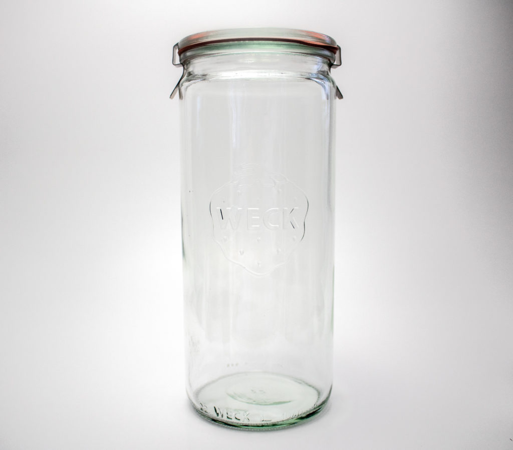 908 - 1 L Cylindrical Jar (Set of 3) - Weck Jars