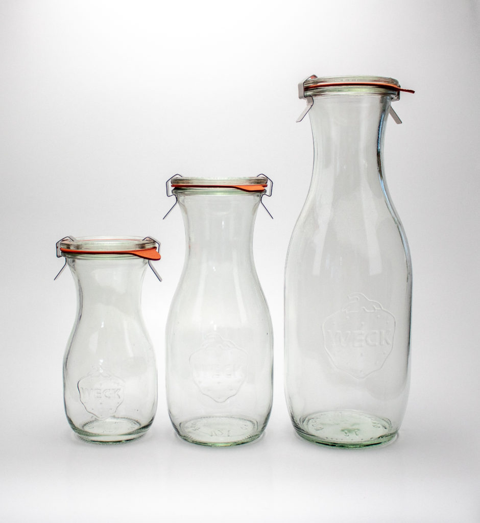 Juice Jar Combo Pack (1 of each) - Weck Jars